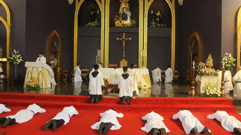 Seven Recollect Friars Ordained to the Diaconate on the Feast of Our Lady of Health - Recoletos ...