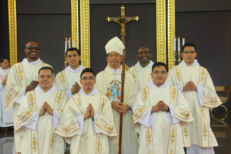 Seven Recollect Friars Ordained to the Diaconate on the Feast of Our ...