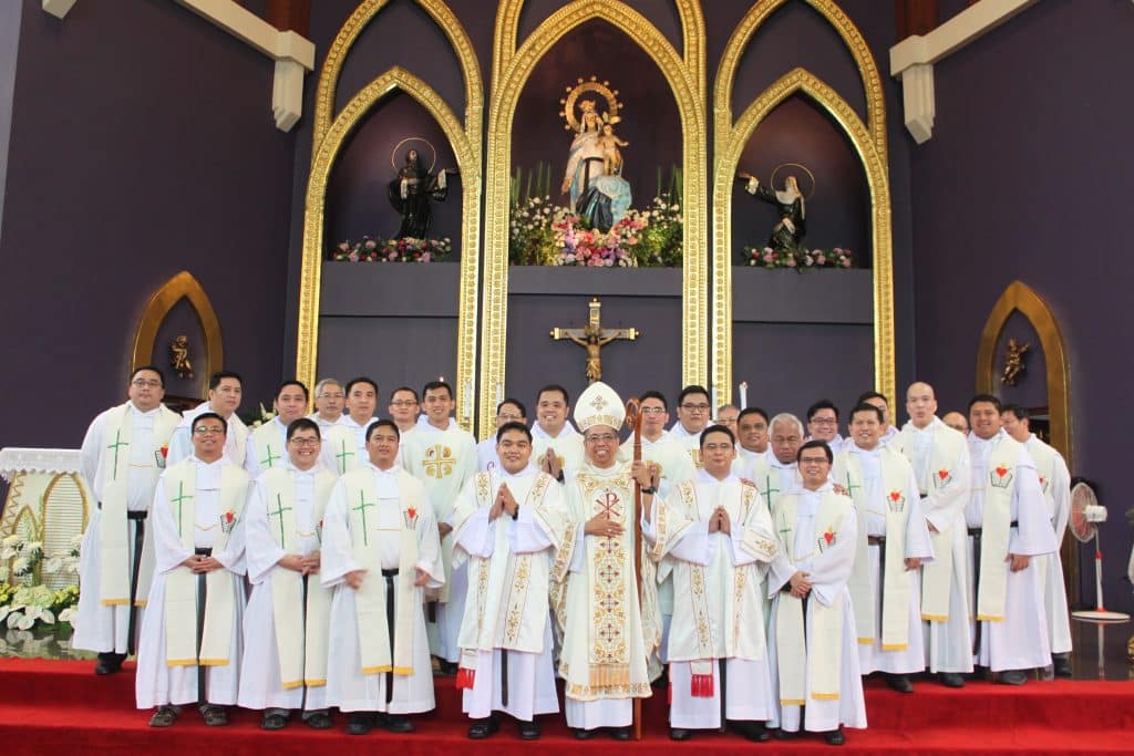Bp. Santos to 2 newly ordained OAR Deacons: “In your name there is ...
